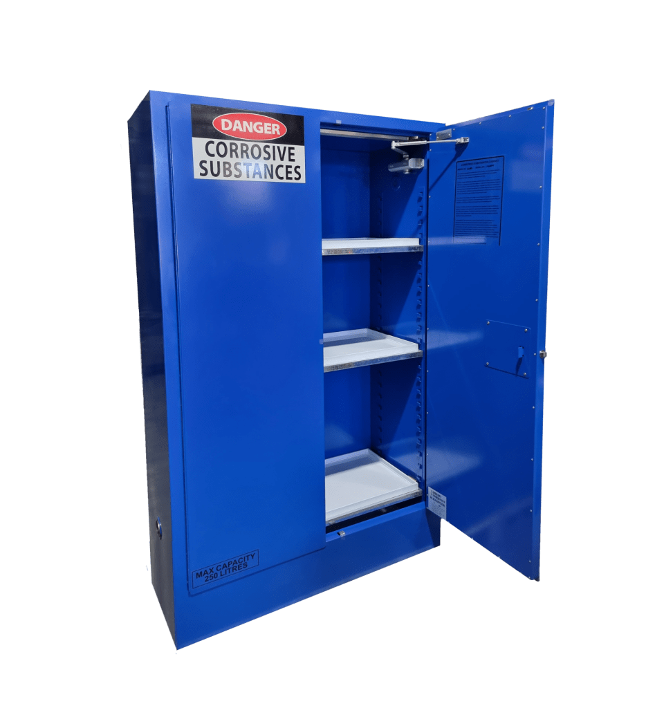 250 Litre Indoor Corrosive Substances Cabinet – Hazmat Cabinets