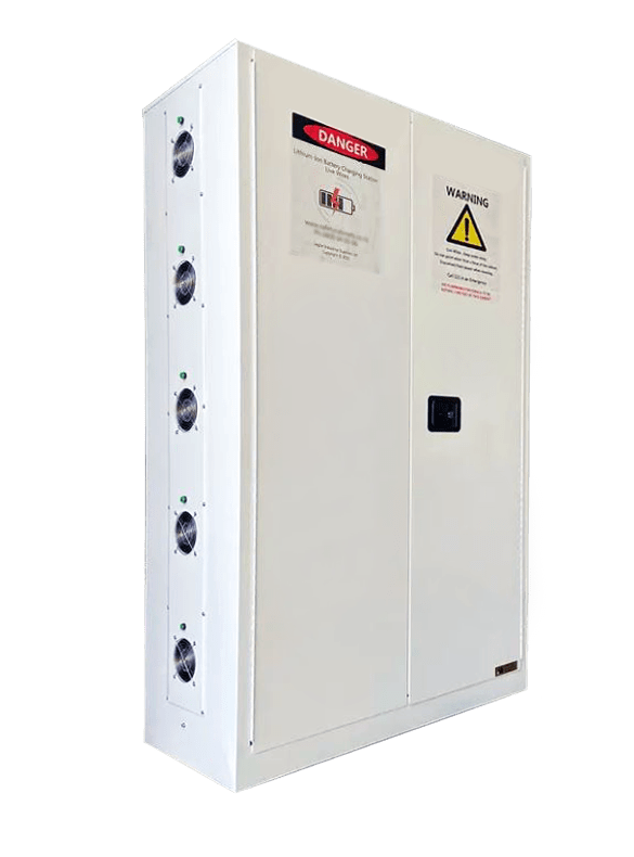 20 Station Lithium-ion Battery Charging Cabinet - Hazmat Cabinets