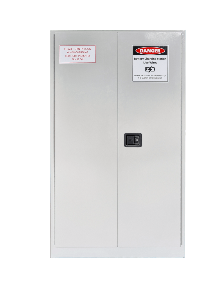 20 Station Lithium-ion Battery Charging Cabinet - Hazmat Cabinets